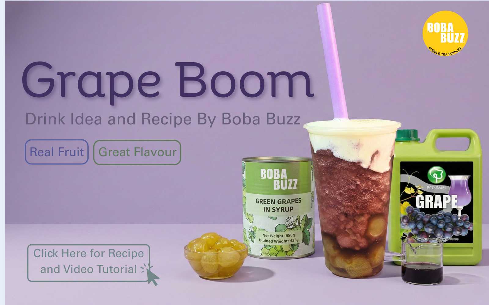 Boba Buzz - Premium Bubble Tea Supplier | Leading bubble tea wholesale