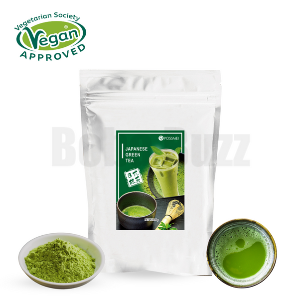 Japanese Pure Green Tea Powder - Bobabuzz